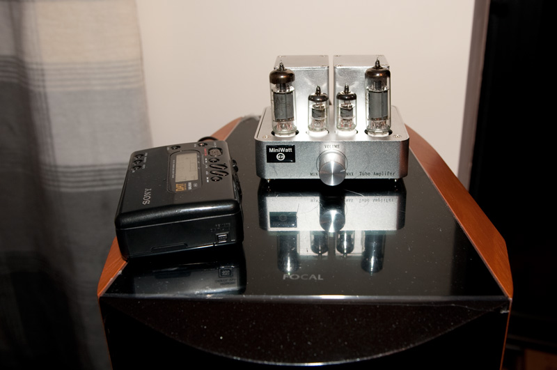 The world's smallest valve amplifier